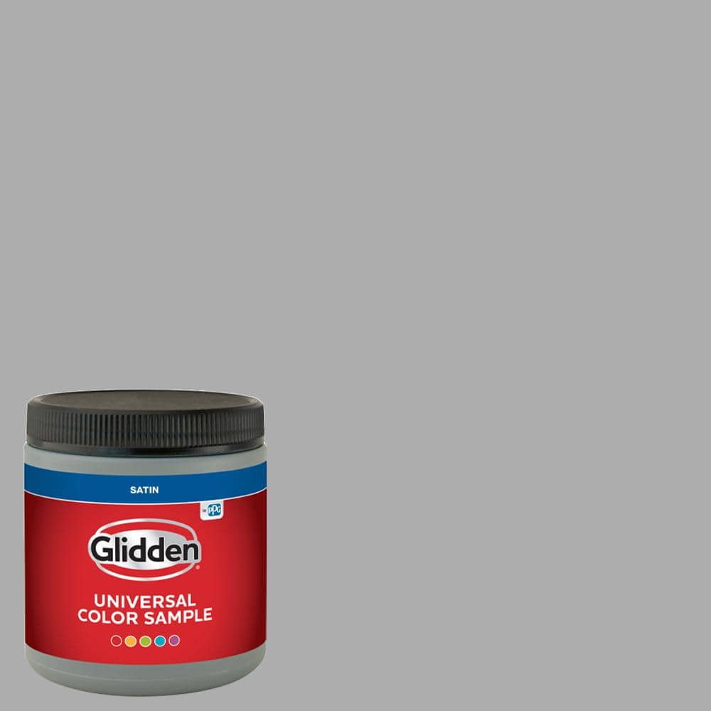 Glidden 8 oz. PPG1001-4 Flagstone Satin Interior Paint Sample PPG1001 ...