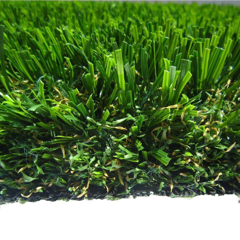 RealGrass Premium 15 ft. Wide x Cut to Length Green Artificial Grass ...