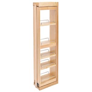 Rev-A-Shelf Natural Maple 3 in. Pull Out Wall Filler w/Soft-Close, 33 ...
