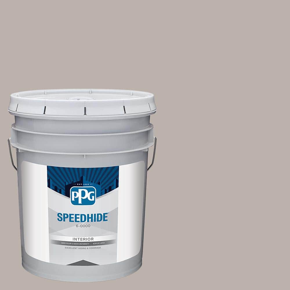 SPEEDHIDE 5 gal. PPG1018-3 City Street Satin Interior Paint PPG1018-3SH ... SPEEDHIDE 5 gal. PPG1018-3 City Street Satin Interior Paint PPG1018-3SH ...