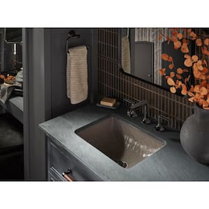 KOHLER Yepsen 20 in. x 15.51 in. Undermount Bathroom Sink in Opaque ...