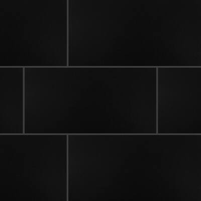 12x24 - Black - Tile - Flooring - The Home Depot