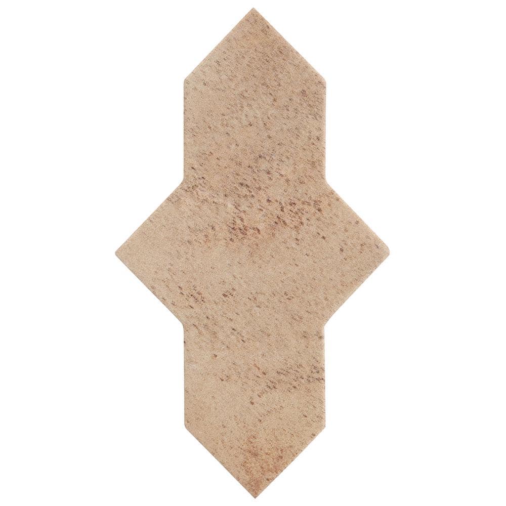 Ivy Hill Tile Tripoli Cruz Cotto Brown 4.84 in. x 0.39 in. Terracotta ...