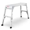 WELLFOR 1-Step 9 ft. Reach Thickened Aluminum Step Stool, Type II 225 ...