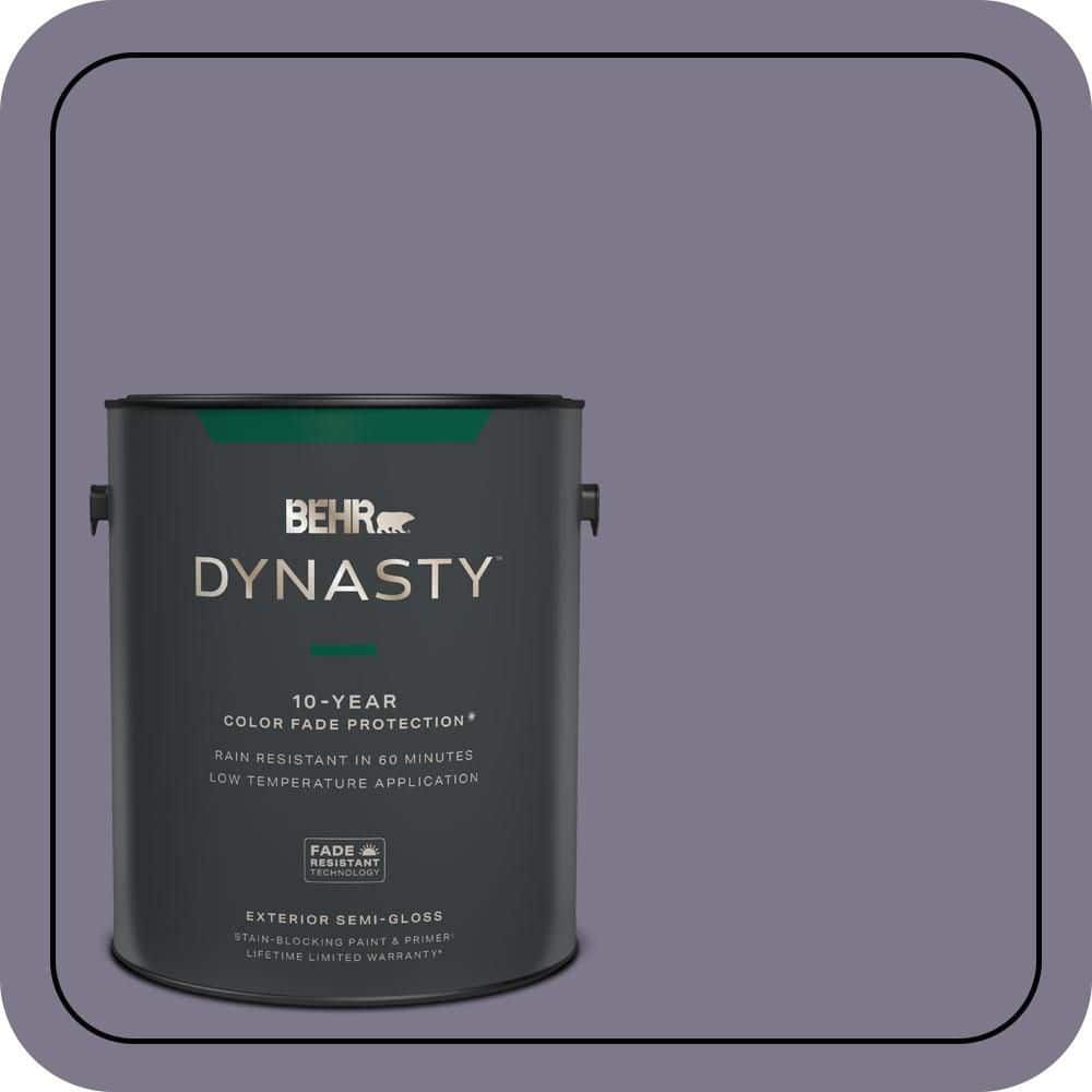 BEHR DYNASTY 1 gal. #N560-5 Solitaire Semi-Gloss Enamel Exterior Stain ...