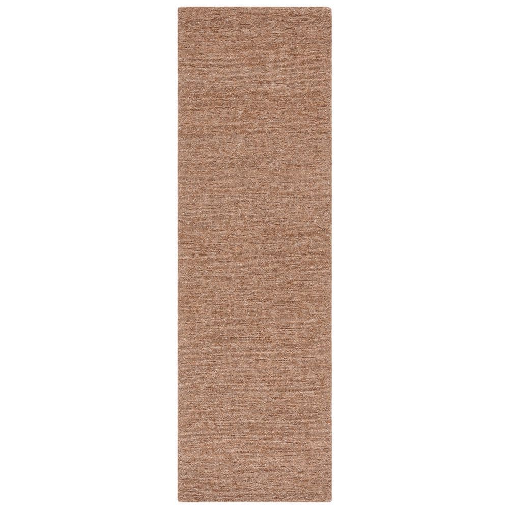 SAFAVIEH Himalaya 2 ft. x 8 ft. Light Brown Solid Modern Runner Rug ...