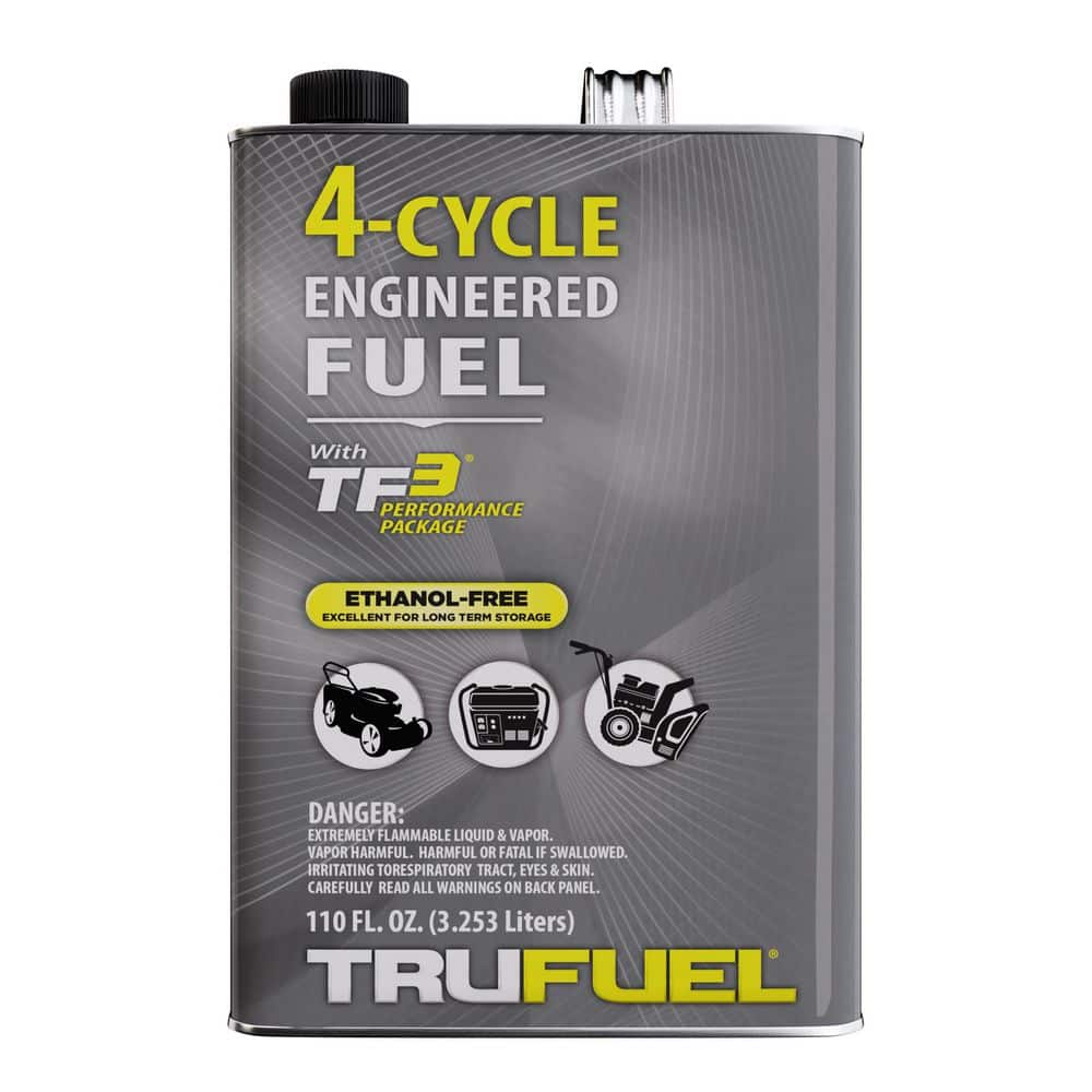 TruFuel 4- Cycle Ethanol-Free Fuel 110 oz. (1-Pack) 6527206 - The Home ...