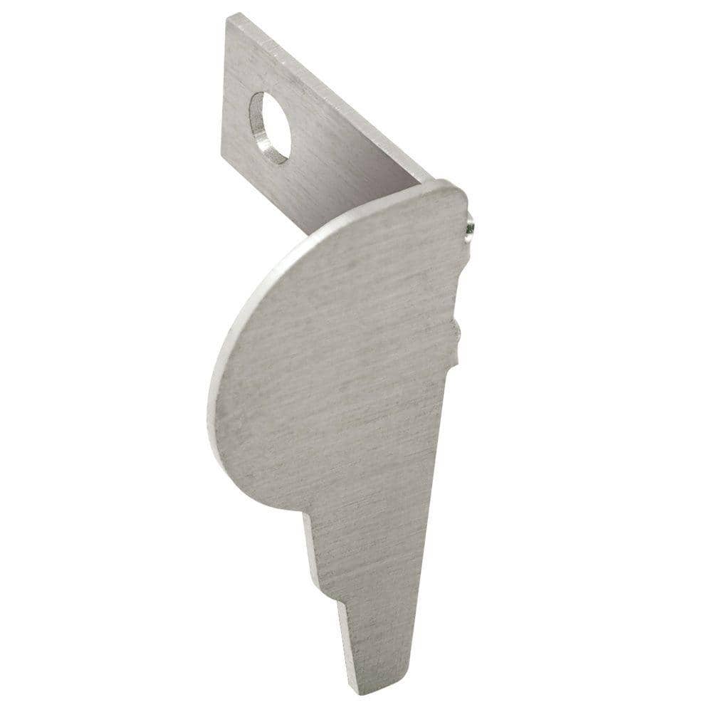 Schluter Trep-FL Brushed Stainless Steel 13/16 in. x 1-1/2 in. Metal ...