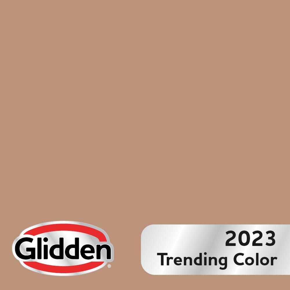 Glidden Essentials 1 gal. Cool Clay PPG1071-5 Semi-Gloss Interior Paint ...