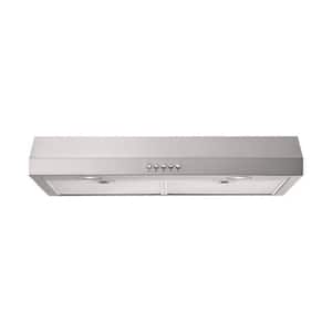 Reviews for Winflo 30 in. 400 CFM Convertible Under Cabinet Range Hood ...