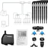 VIVOSUN Automatic 15-Watt Output Drip Irrigation Kit, Includes Pump ...