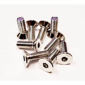 FOREVERBOLT 5/16 in. x 1-1/2 in. Hex Flat Head Stainless Steel Socket ...