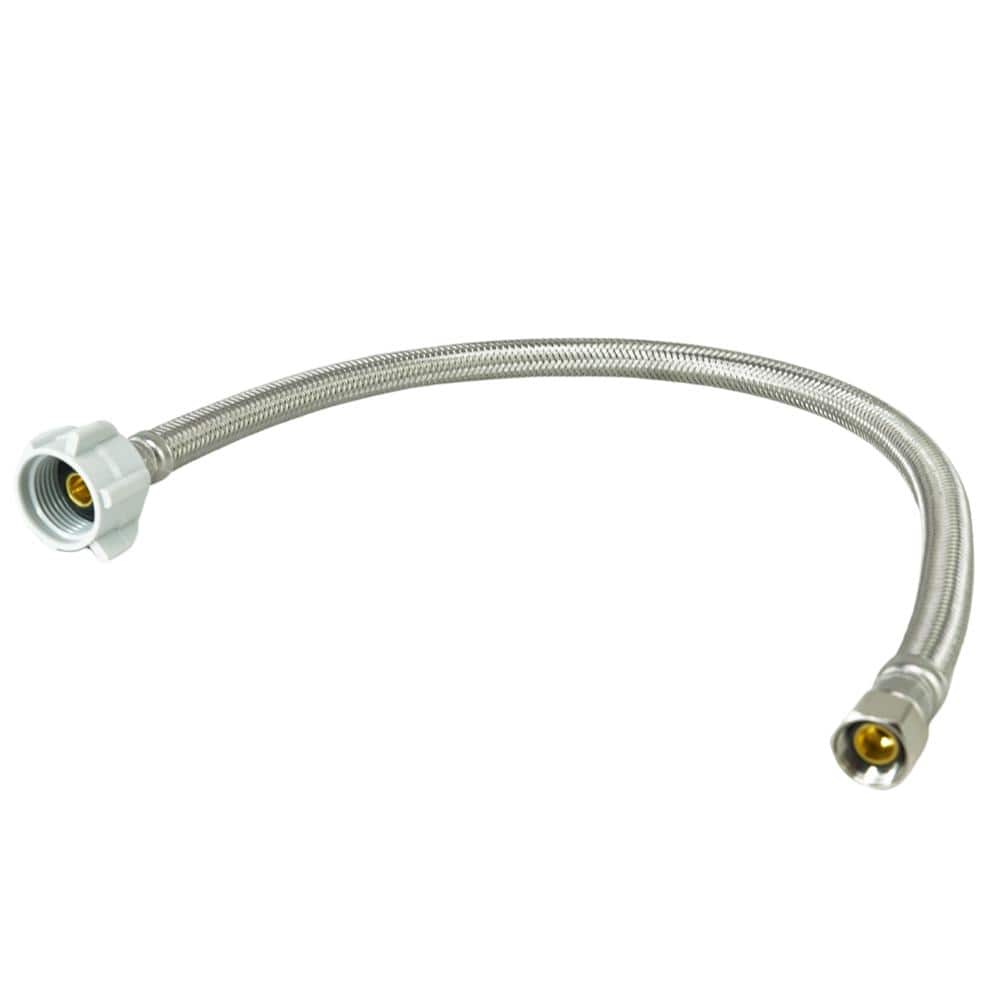 HOME-FLEX 3/8 in. Compression x 7/8 in. Ballcock Nut x 20 in. Braided ...