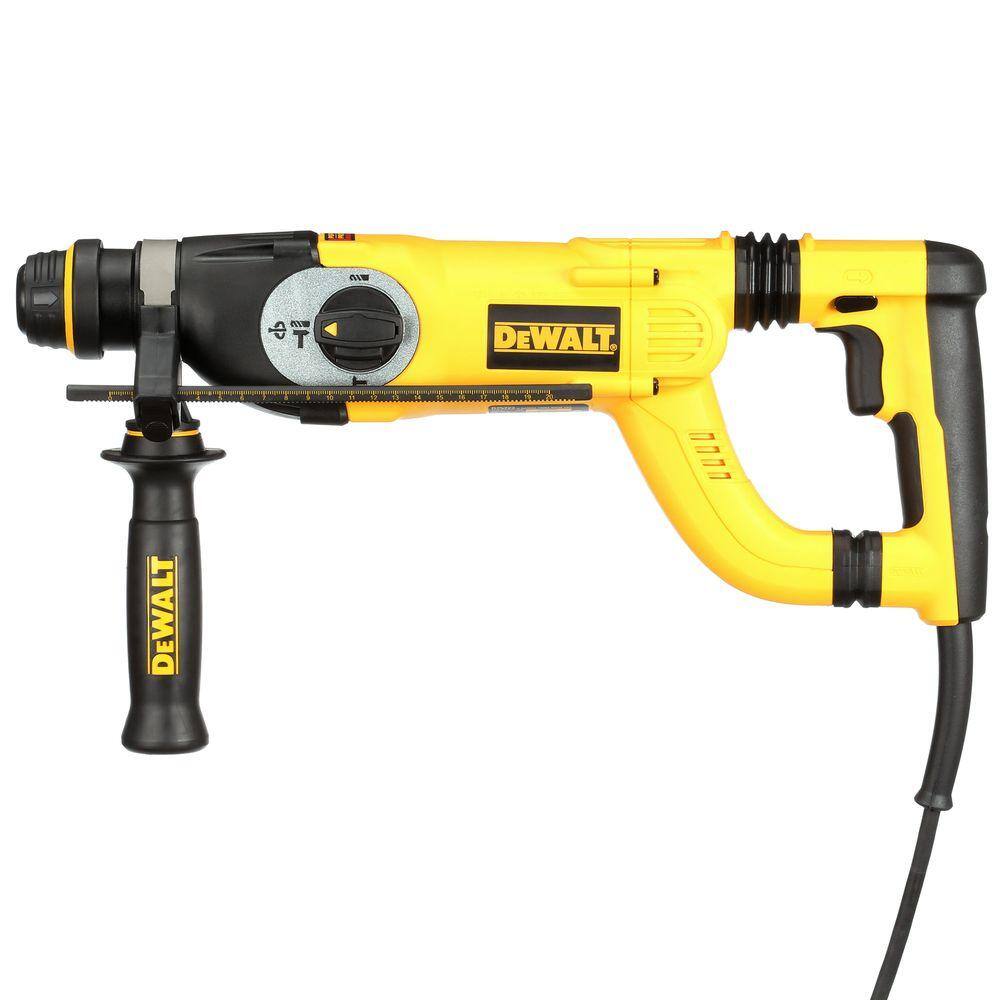 DEWALT 8 Amp 1 in. Corded SDS-plus D-Handle Concrete/Masonry Rotary ...