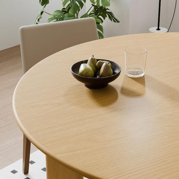 42 inch round oak dining table store