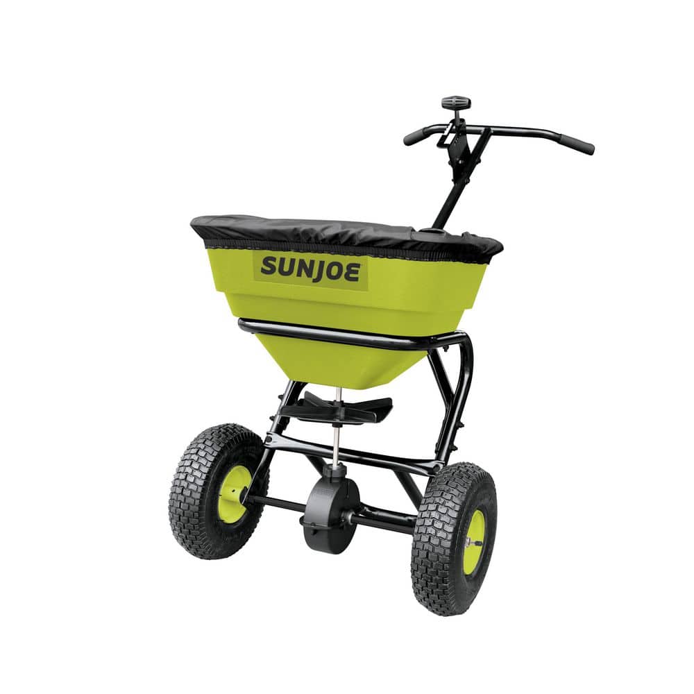 Sun Joe 70 lbs. Capacity All-Season Spreader with Adjustable Spread ...