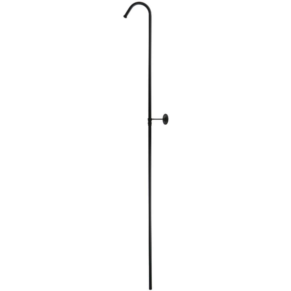 Kingston Brass Vintage 62 in. Shower Riser with Wall Support in Oil ...