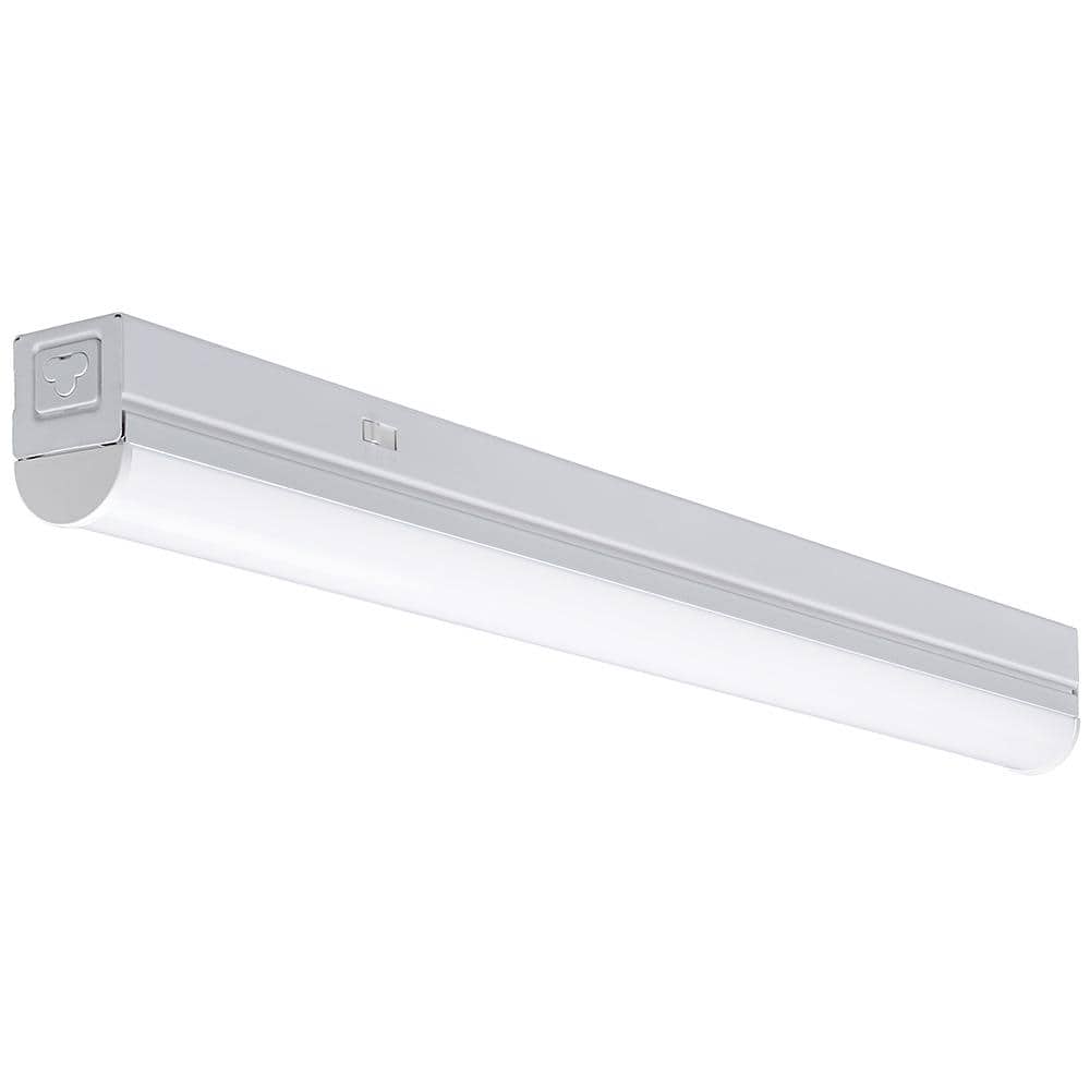 Commercial Electric 2 ft. 17-Watt Equivalent Color Selectable Linkable ...