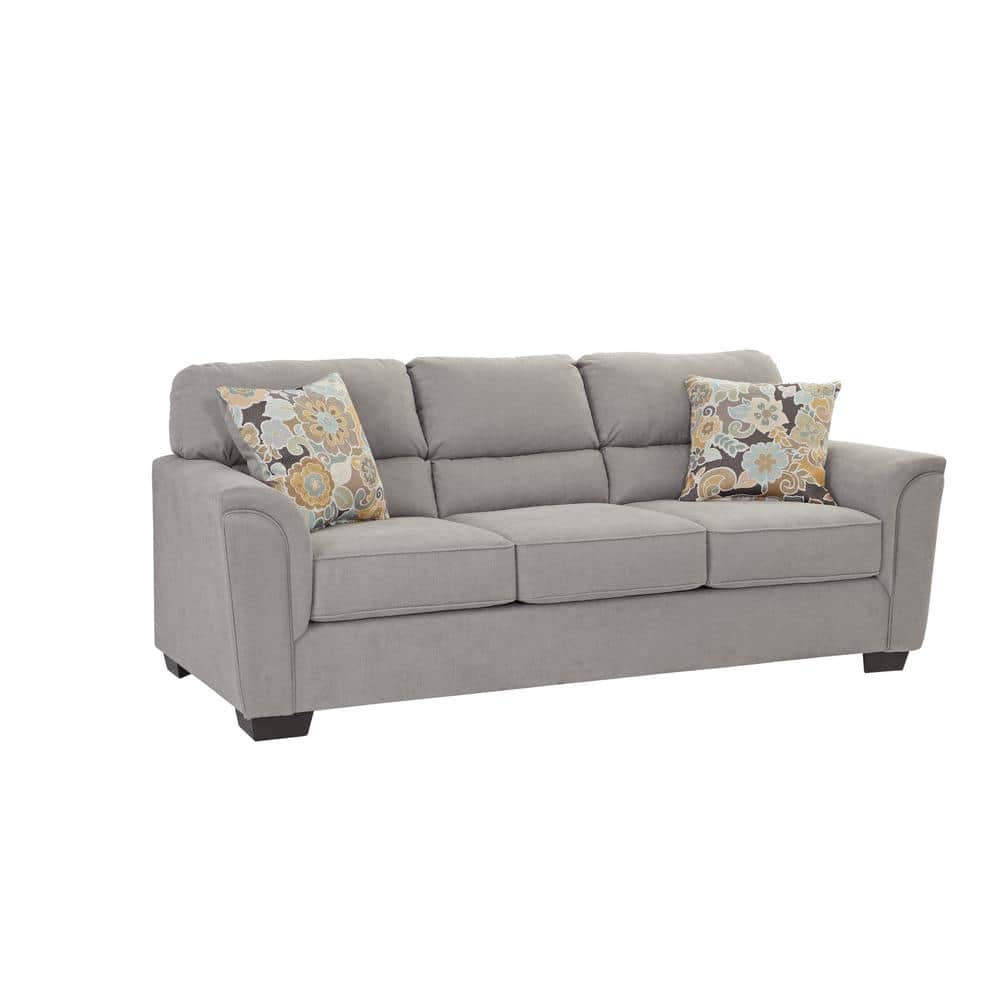 American Furniture Classics Miranda Collection 87 in. Wide Flared Arm ...