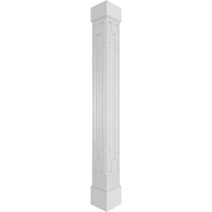 Ekena Millwork 9-5/8 in. x 8 ft. Premium Square Non-Tapered Hastings ...
