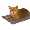 K&H Pet Products Lectro-Kennel Deluxe Small Gray Heated Dog Pad ...