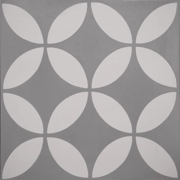 Reviews for InDesign Cementine Piper Gray 8 in. x 8 in. Durabody ...