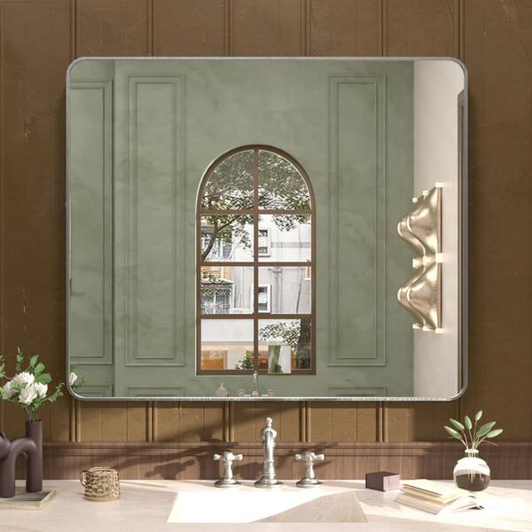 Reviews for Hermitage Bath Kielo 42 in. W x 36 in. H Rectangular Framed ...
