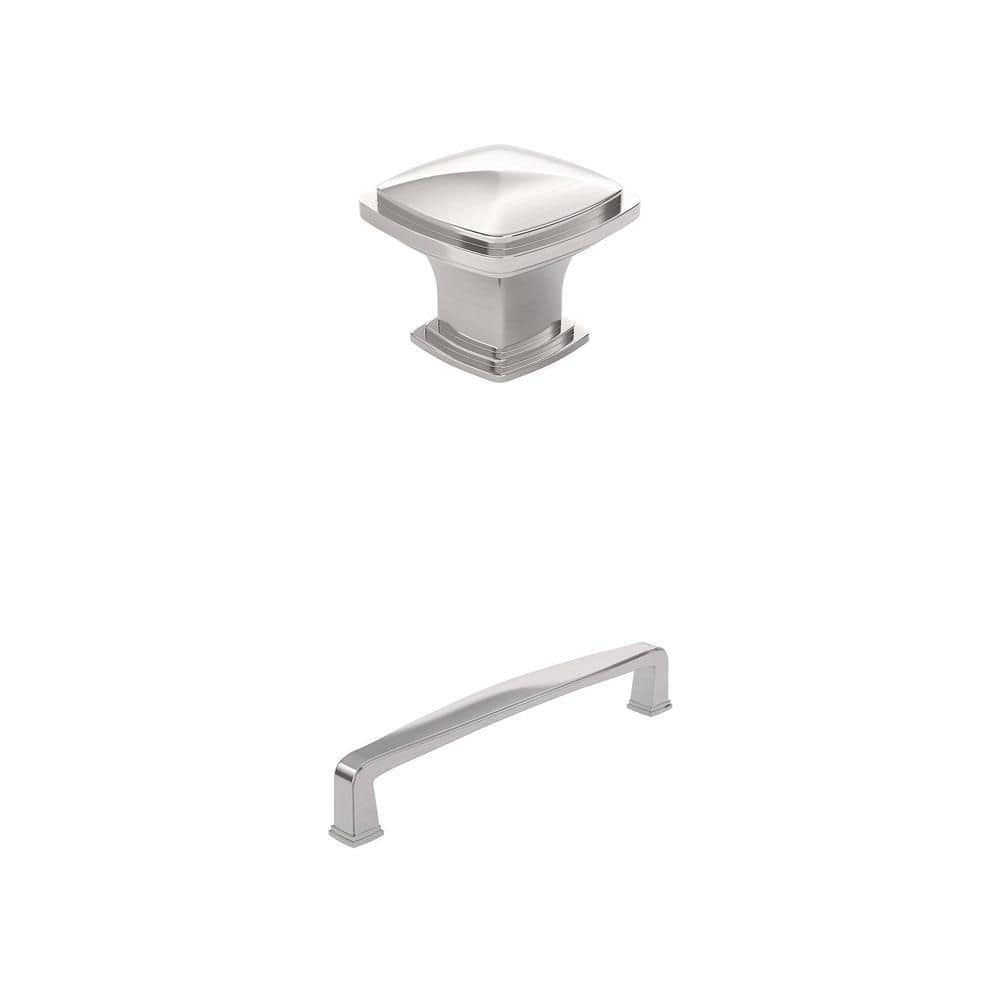 Richelieu Hardware Charlemagne Brushed Nickel Cabinet Hardware Combo: 5 ...