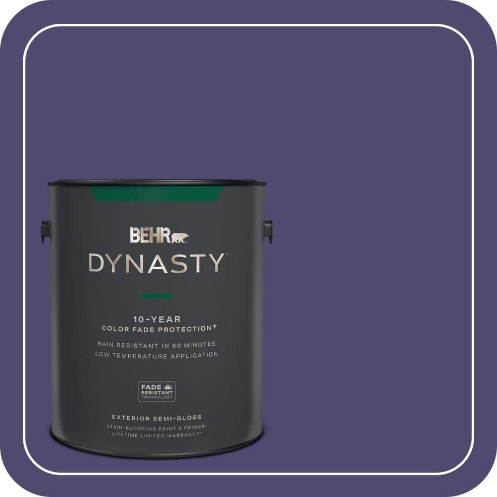 BEHR DYNASTY 1 gal. #T11-12 Harajuku Girl Semi-Gloss Exterior Stain ...