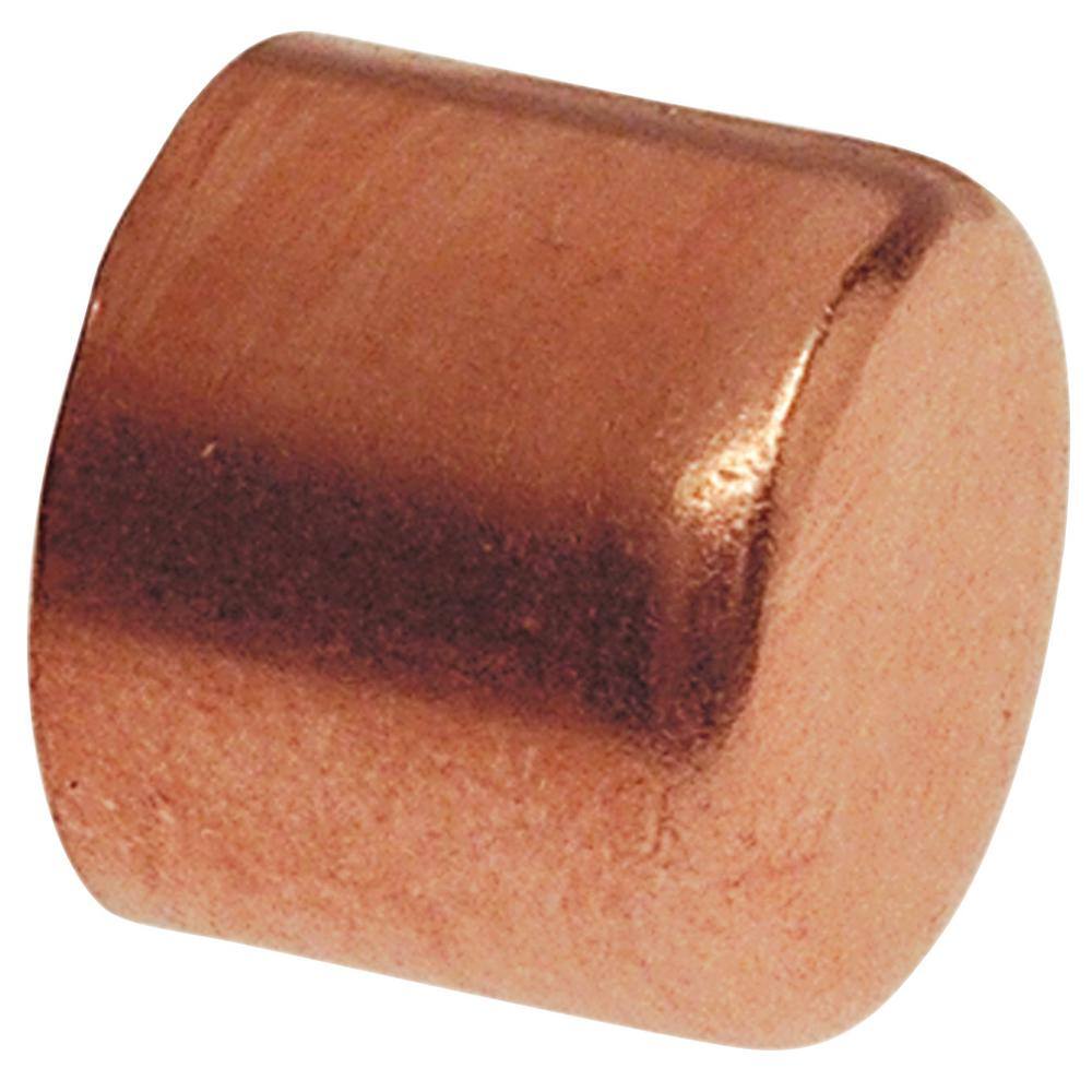NIBCO 1 in. x 1 in. Copper Tube Cap Fitting (10-Pack) ICP6171 - The ...