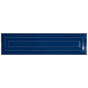 Ivy Hill Tile Colorwave Nautical Blue 4.43 in. x 0.34 in. Polished ...