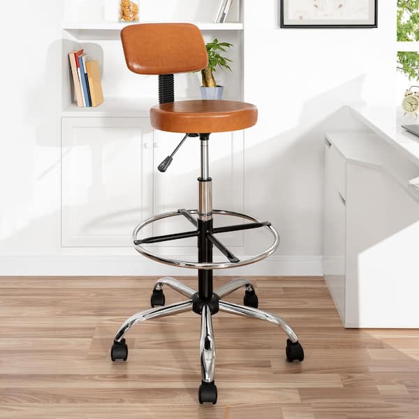 Adjustable bar stool on wheels store