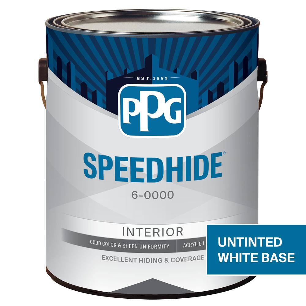 SPEEDHIDE 1-gal. Base 1 Flat Exterior Paint 6-650XI-01 - The Home Depot