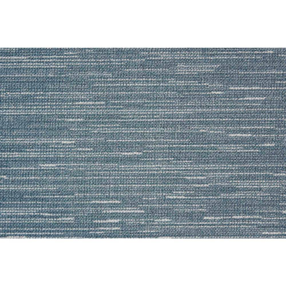 Natural Harmony Glacial Denim Custom Area Rug with Pad 791238 - The ...