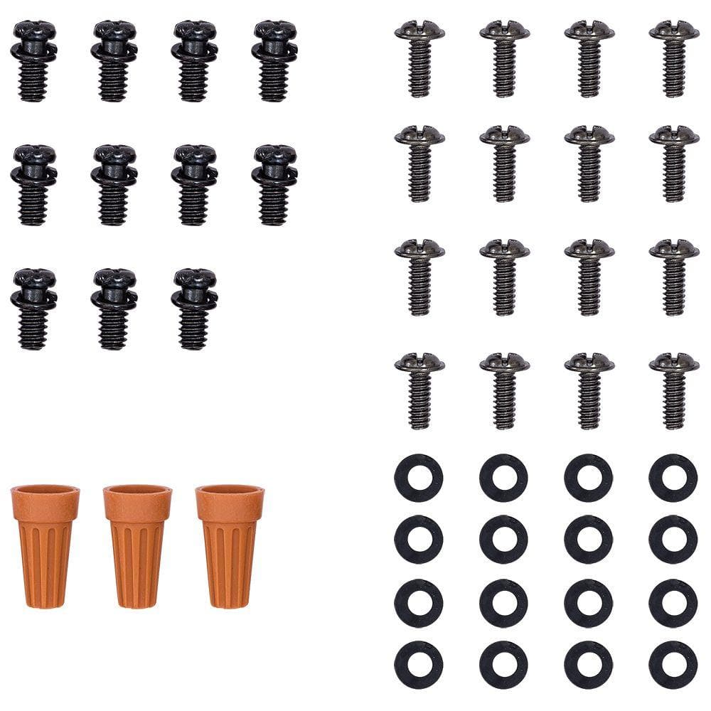 Hampton Bay Mounting Hardware for Sidewinder 54 in. Ceiling Fan Brushed ...