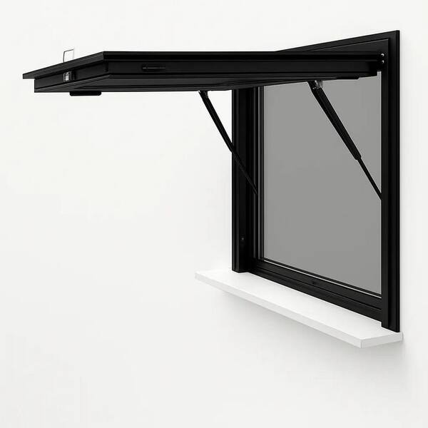 Avora Doors and Windows 60 in. x 46 in. Elite Awning Slide Up Window in ...