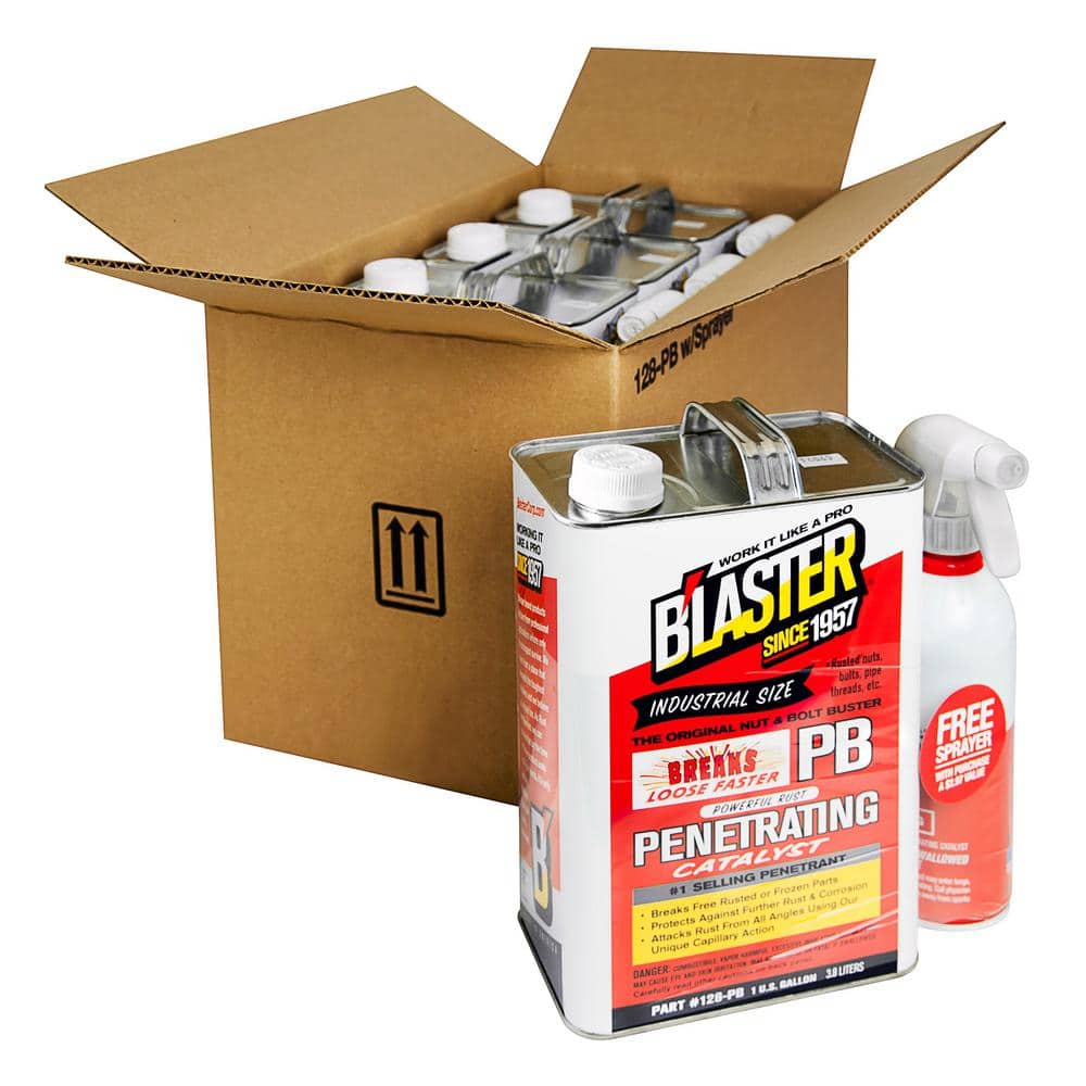 Blaster 128 oz. The Original PB Penetrant (Case of 4) 128-PB - The Home ...