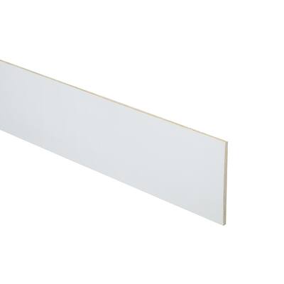 White - Kitchen Cabinet Toe Kicks - Kitchen Cabinets - The Home Depot