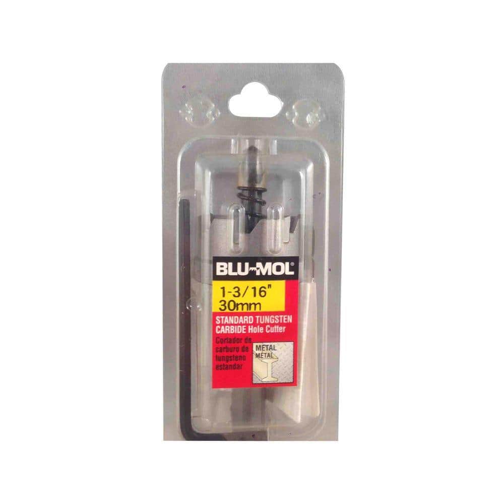 BLU-MOL Disston 1-3/16 in. Standard Tungsten Carbide Hole Cutter 3174 ...