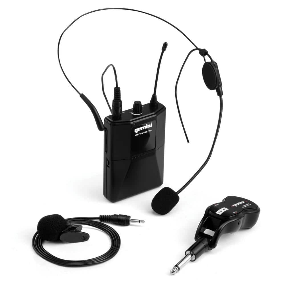 Gemini UHF Single-Channel Wireless Microphone System with Headset ...