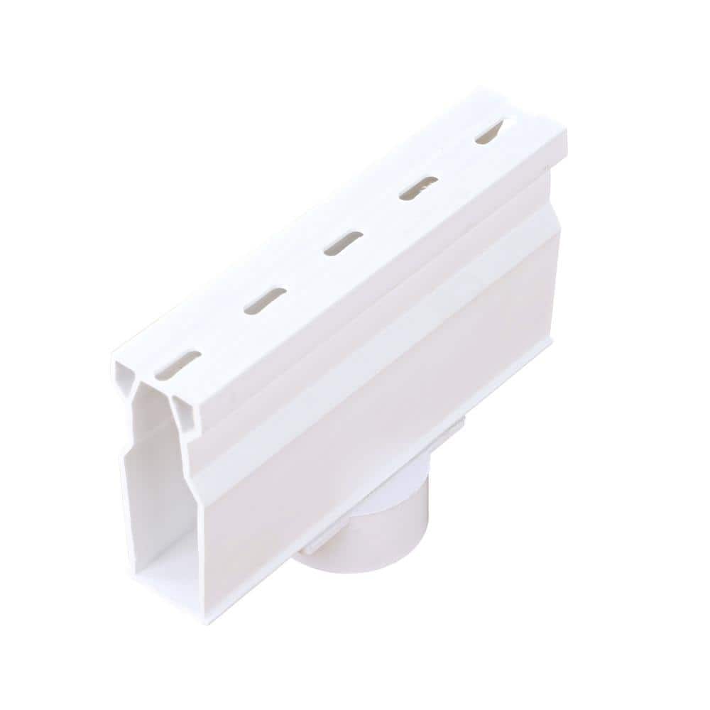 NDS 1-1/2 in. PVC Micro-Channel Drain Bottom Outlet 8501G - The Home Depot