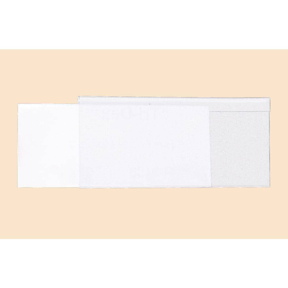 Quantum Storage Systems 1 Qt. Clear Label Holder with Inserts LTR-2400 ...