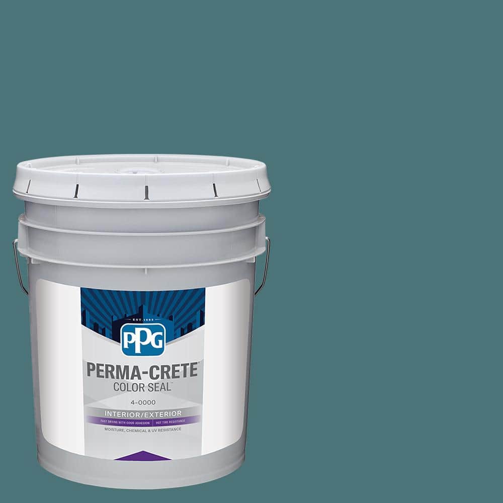 Perma-Crete Color Seal 5 gal. PPG1148-6 Vining Ivy Satin Interior ...