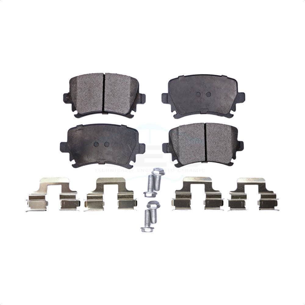 TEC Rear Ceramic Disc Brake Pads For Volkswagen Tiguan Jetta Audi GTI ...