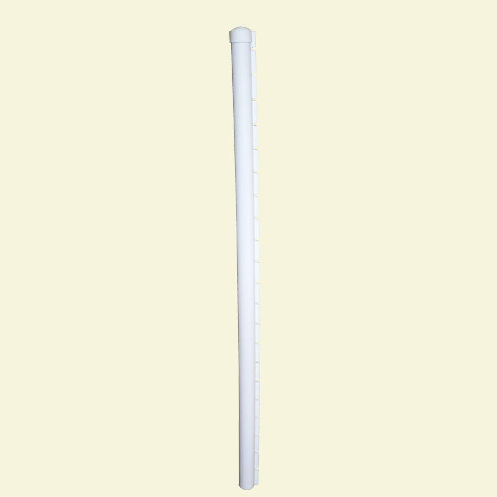 Sure-Fit 54 in. White T-Post Safety Sleeve with cap ( 25-Pack) 385433 ...