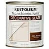 Rust-Oleum Transformations 1 qt. Java Brown Cabinet Decorative Glaze ...