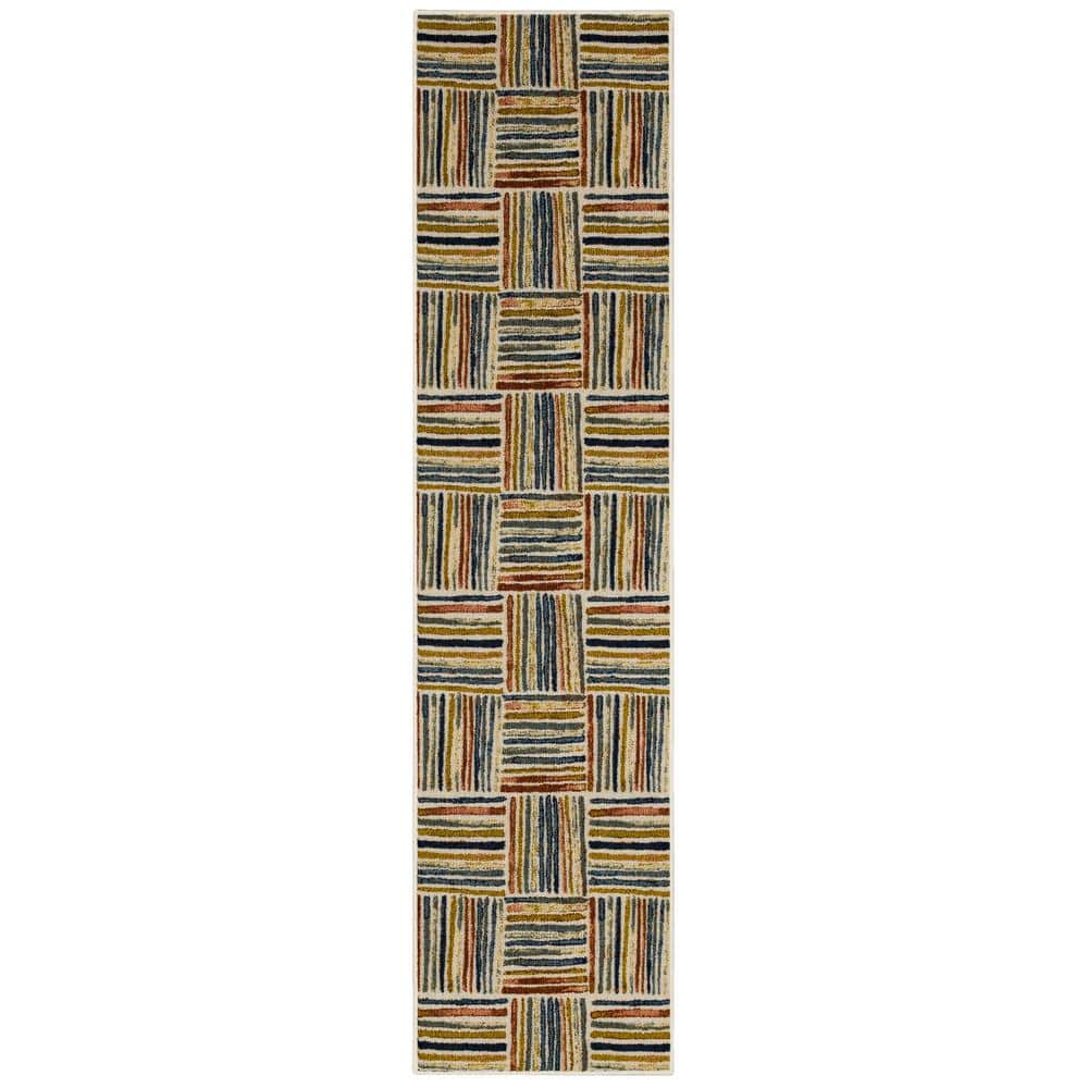 Mohawk Home Tormes Multi 2 ft. x 8 ft. Runner Rug 819118 - The Home Depot