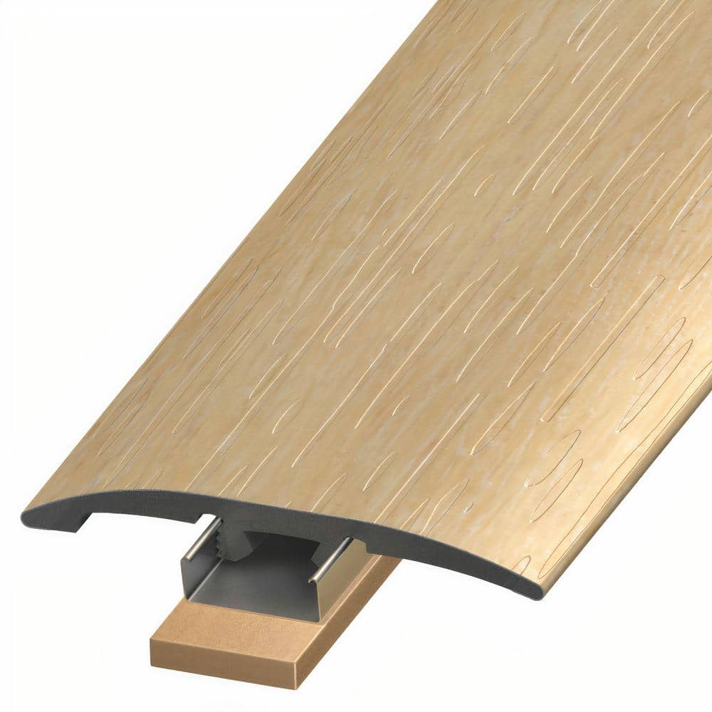 ASPEN FLOORING Aurora 1/4 in. Thick x 2 in. Width x 94 in. Length 3-in ...