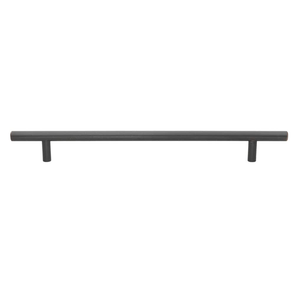 GlideRite 9 in. Center-to-Center Oil Rubbed Bronze Finish Solid Handle ...