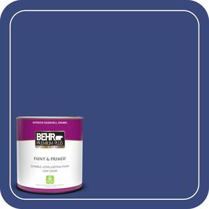 BEHR PREMIUM PLUS 8 oz. #MQ5-49 Expressionism Satin Enamel Interior ...